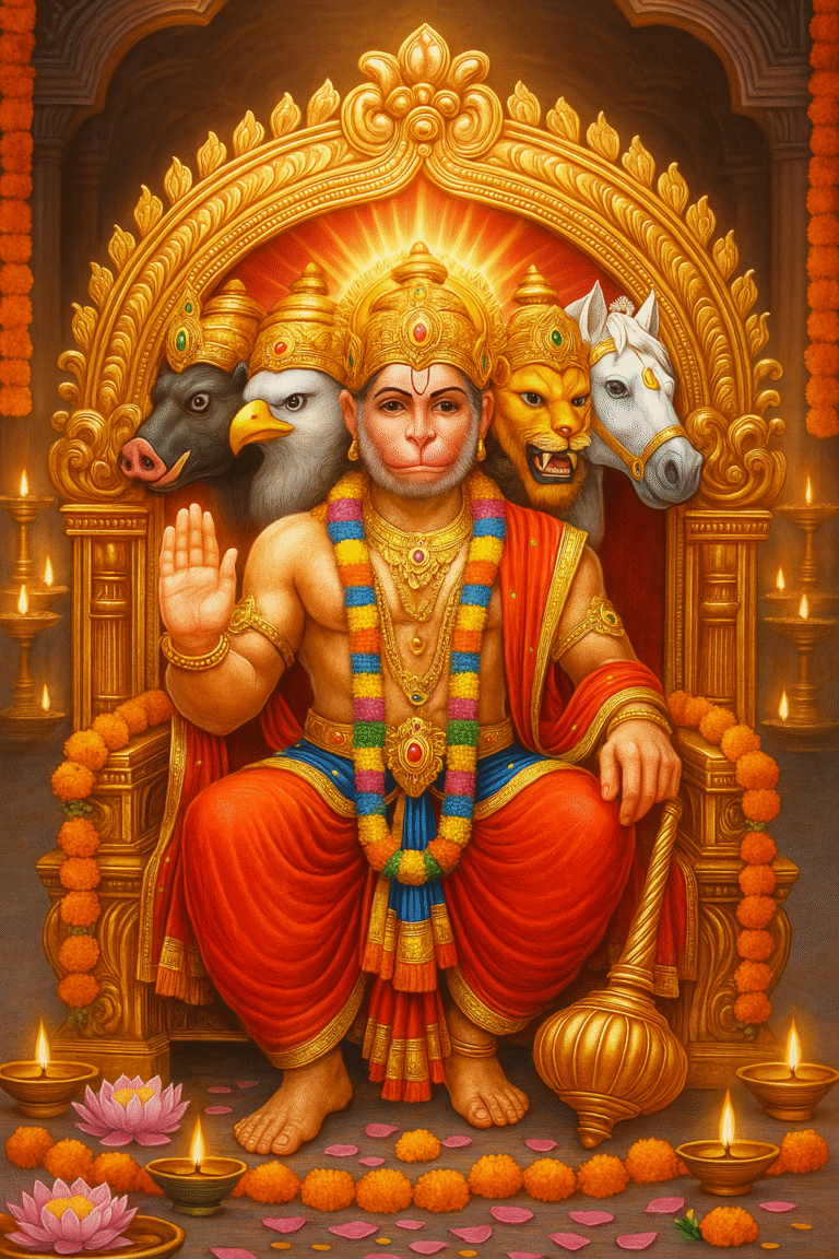Hanuman: The Ramayana Symbol of Strength, Devotion, Courage